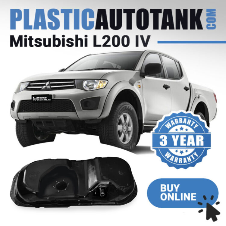 Plastic Fuel Tank for Mitsubishi L200 IV-V 2005-2015 Diesel