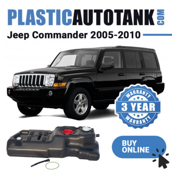 HDPE Jeep Commander 3.0 CRD Fuel Tank 2005–2010