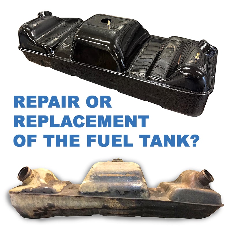 How to Fix a Rusted Fuel Tank - Repair vs Replace - Automobile Plastic ...